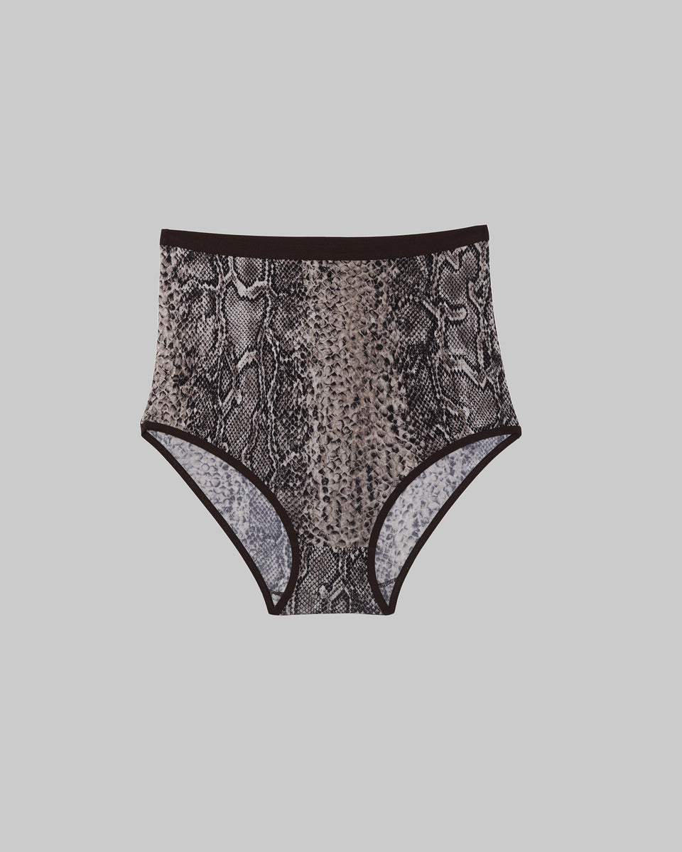 BASERANGE bamboo fiber high-waisted flared underwear, France BAS-UNHW-