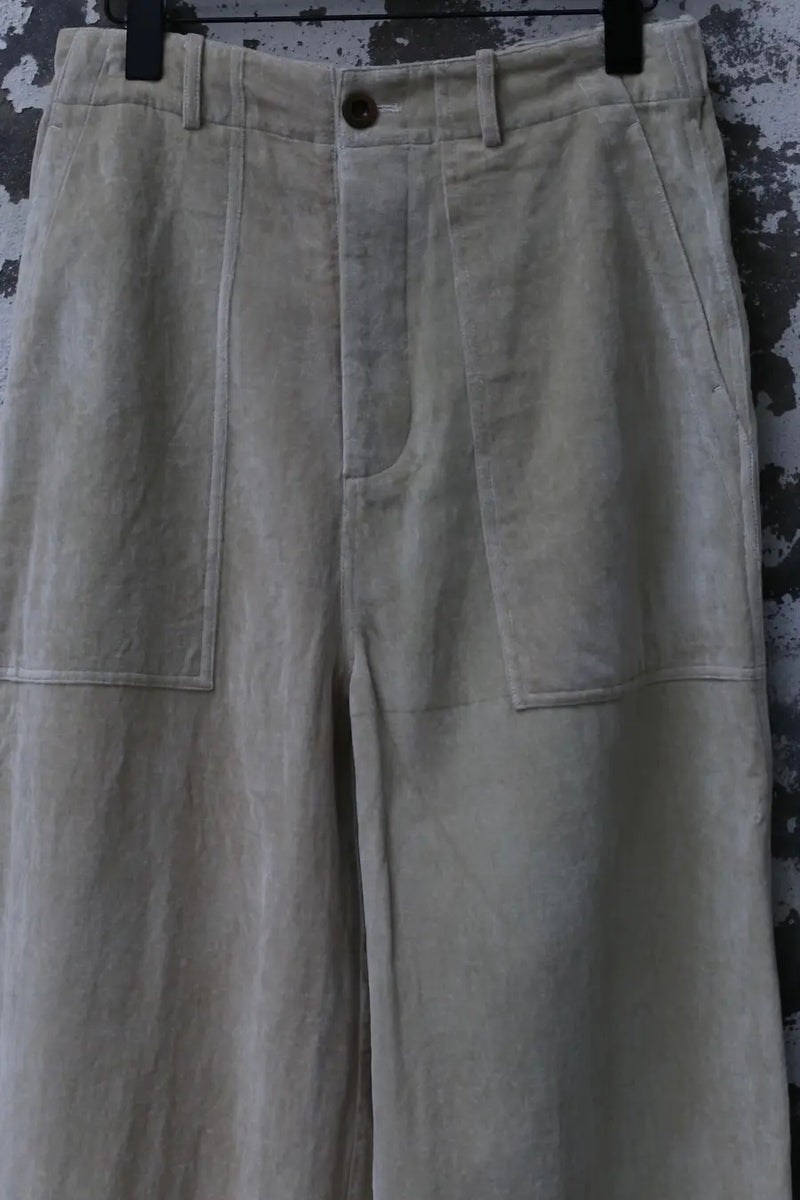 AVIVA JIFEI XUE Wide Leg Baker Pants FW23-WLBP-BE