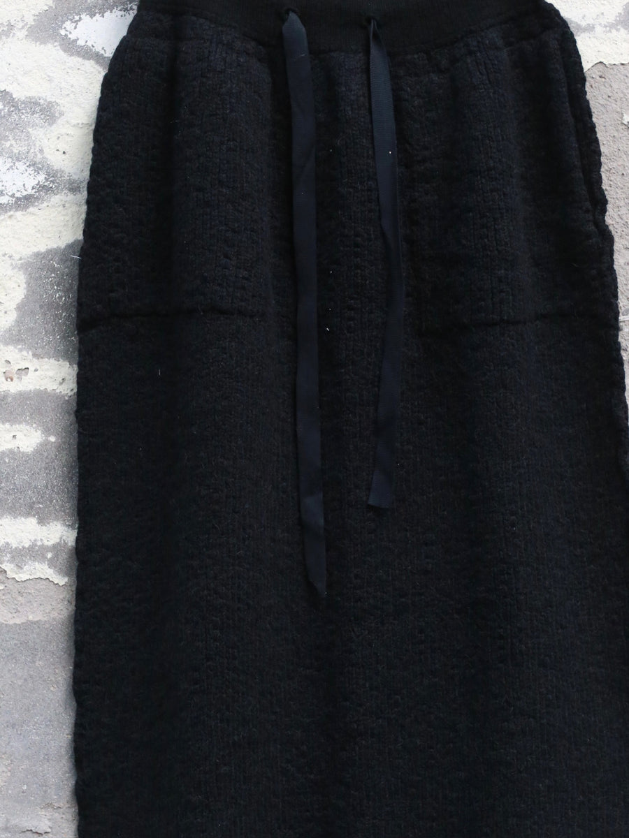 Daniel Andresen Fall/Winter 2025 Heavyweight Long Camel Hair Skirt, Be