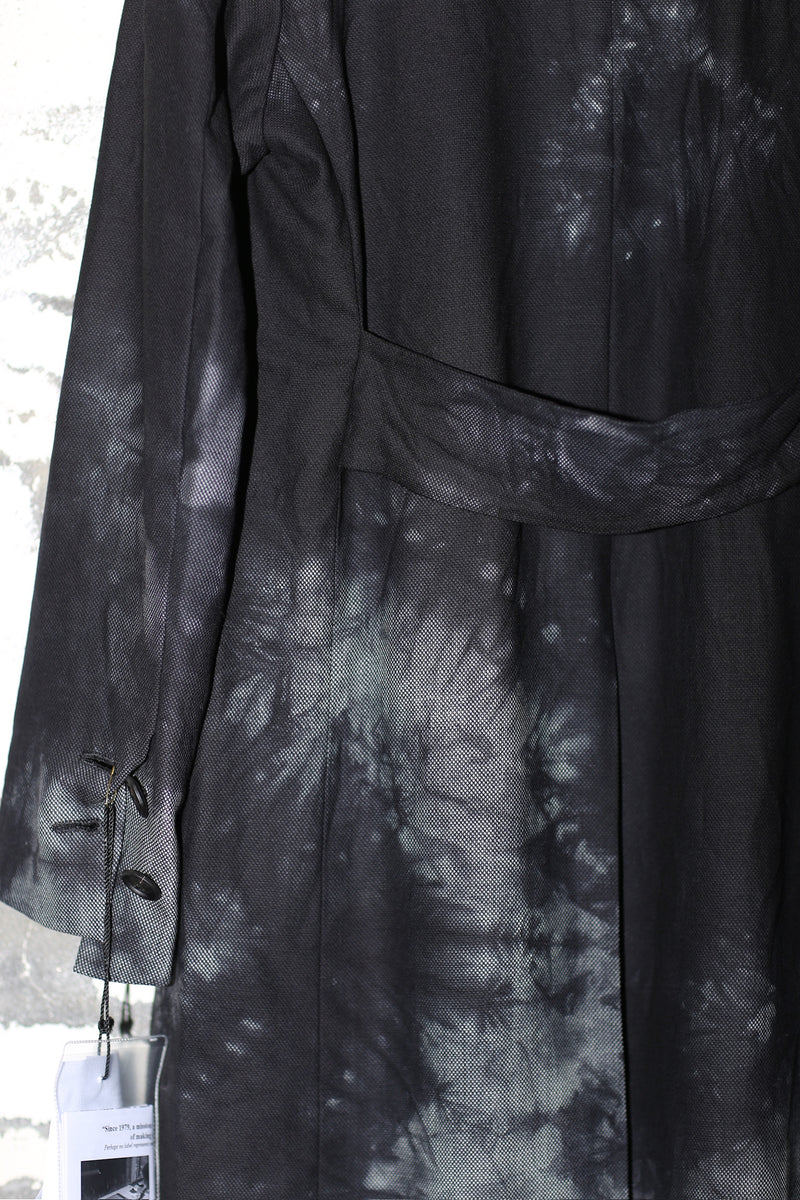 GEOFFREY B. SMALL front four-button coat GRC03 dark print