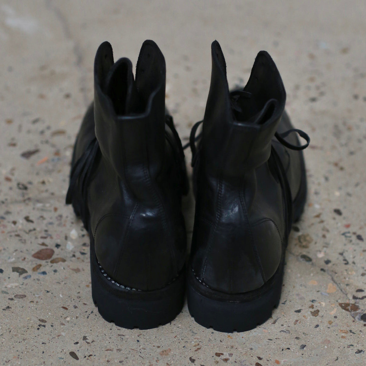 GUIDI Horse leather full grain lined lace-up boots 795V Italy GD-795v-