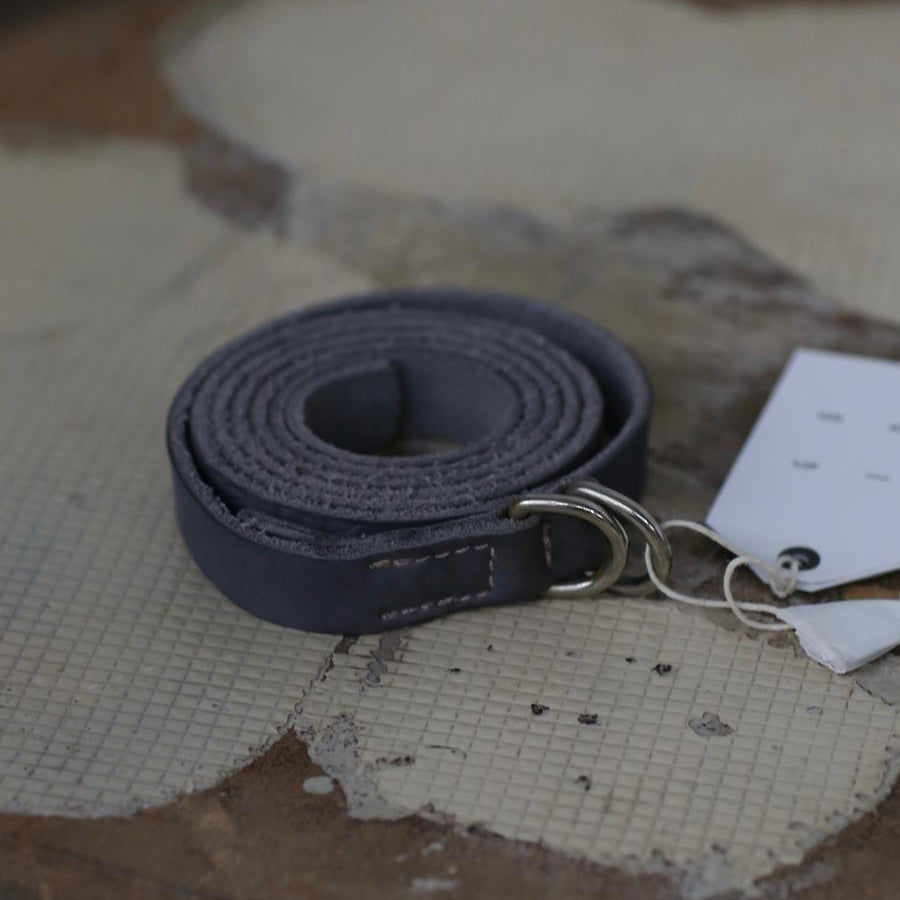 Guidi BLT0 Bison Full Grain Belt Series GD-BLT0-HUI Grey