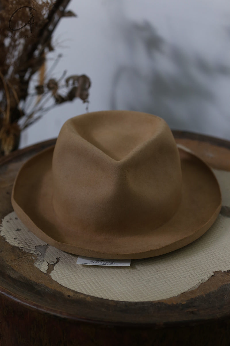 Horisaki Beaver Felt Wide Upturned Brim Shapeable Hat Sweden BHCHU007