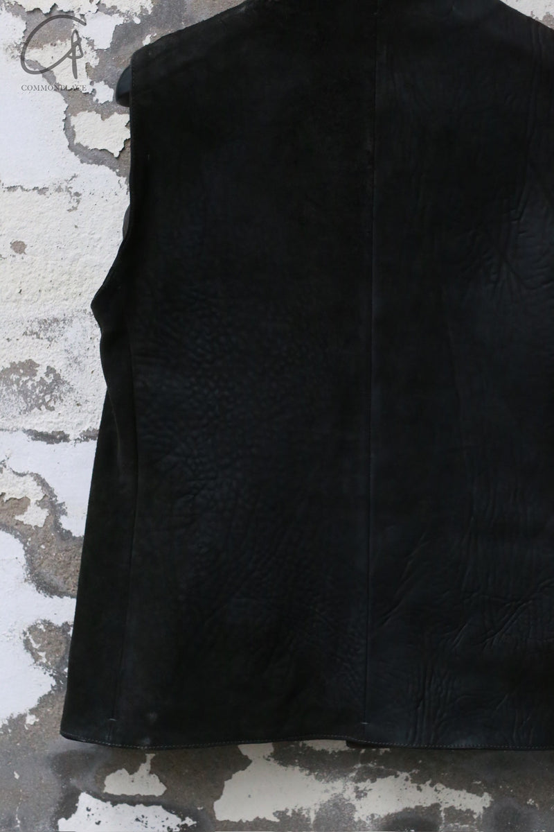 K`ANG 24 Autumn and Winter Two-Button Vest Roman KANG-M/GL-001-HEI Bla