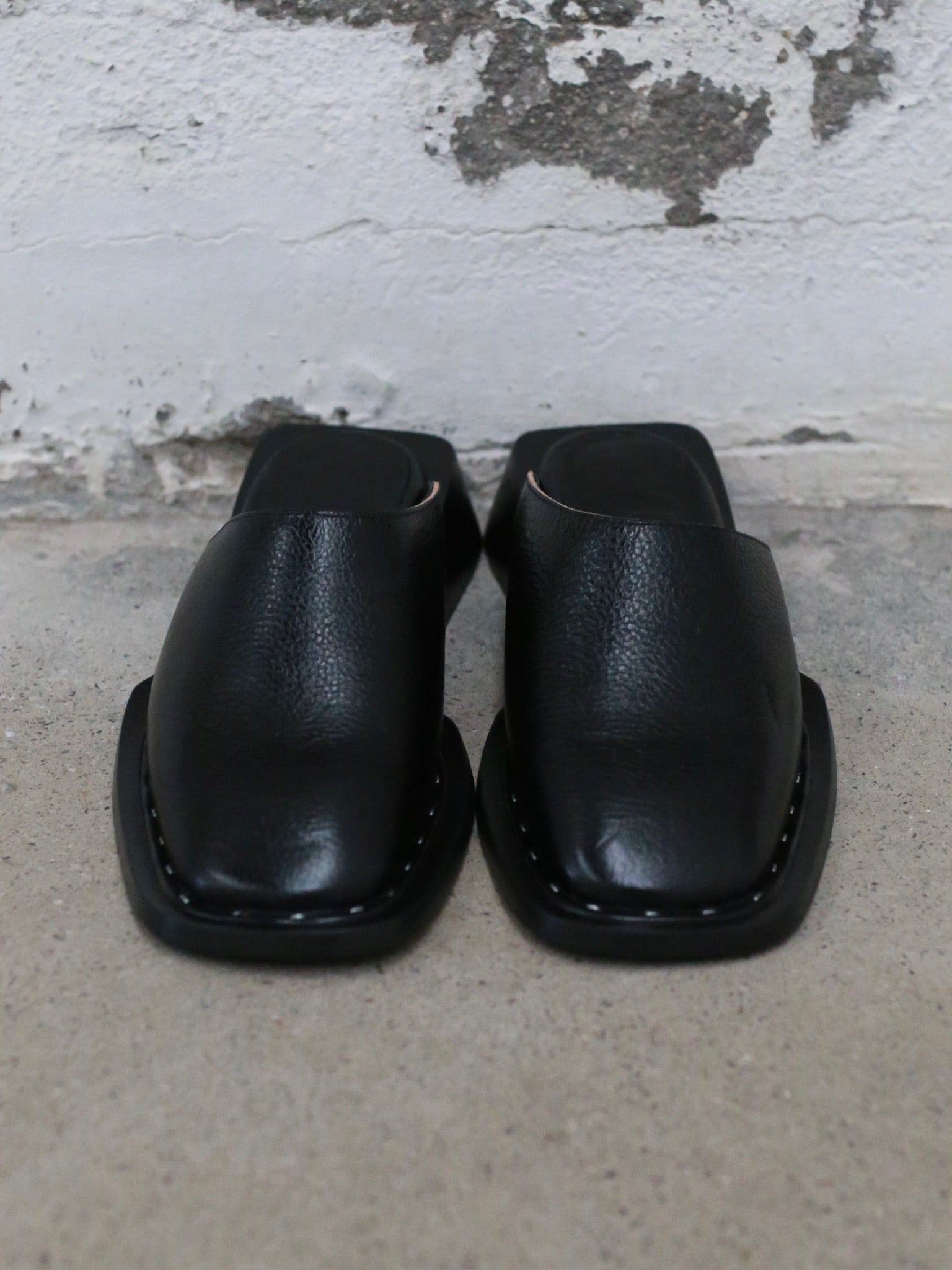 Miista Fall/Winter 2025 Rune Black Mules, Spain, MST-MI_5764-HEI, Blac