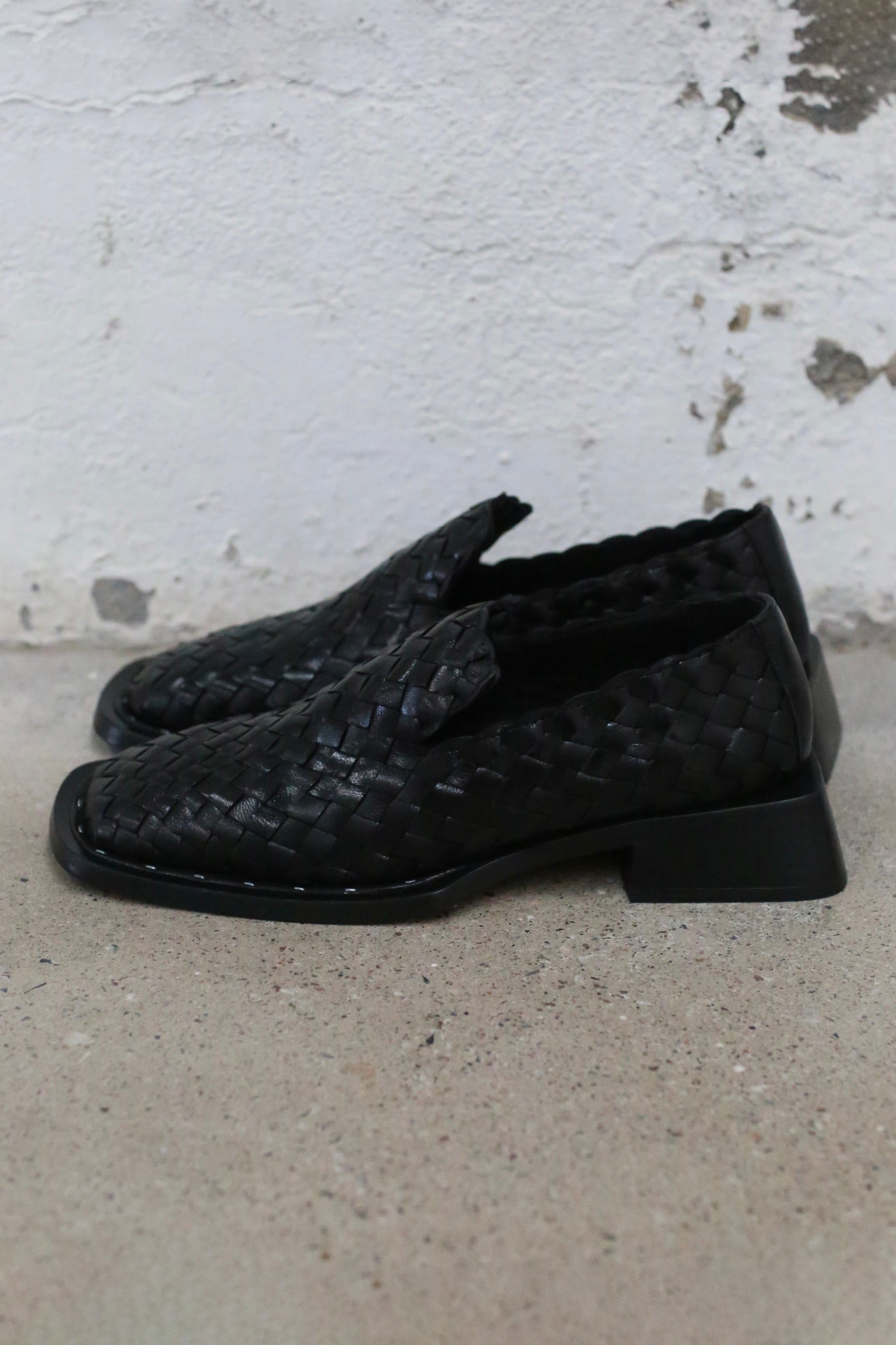 Miista Fall/Winter 2025 Skye Square Toe Woven Loafers, Spain, MST-MI_5
