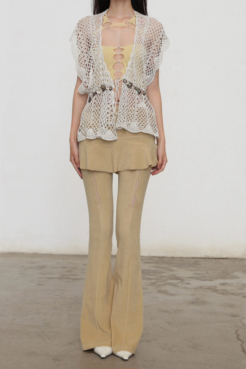 RUI built 26 Early Spring Hand-crocheted Shell-decorated Cardigan RUI-