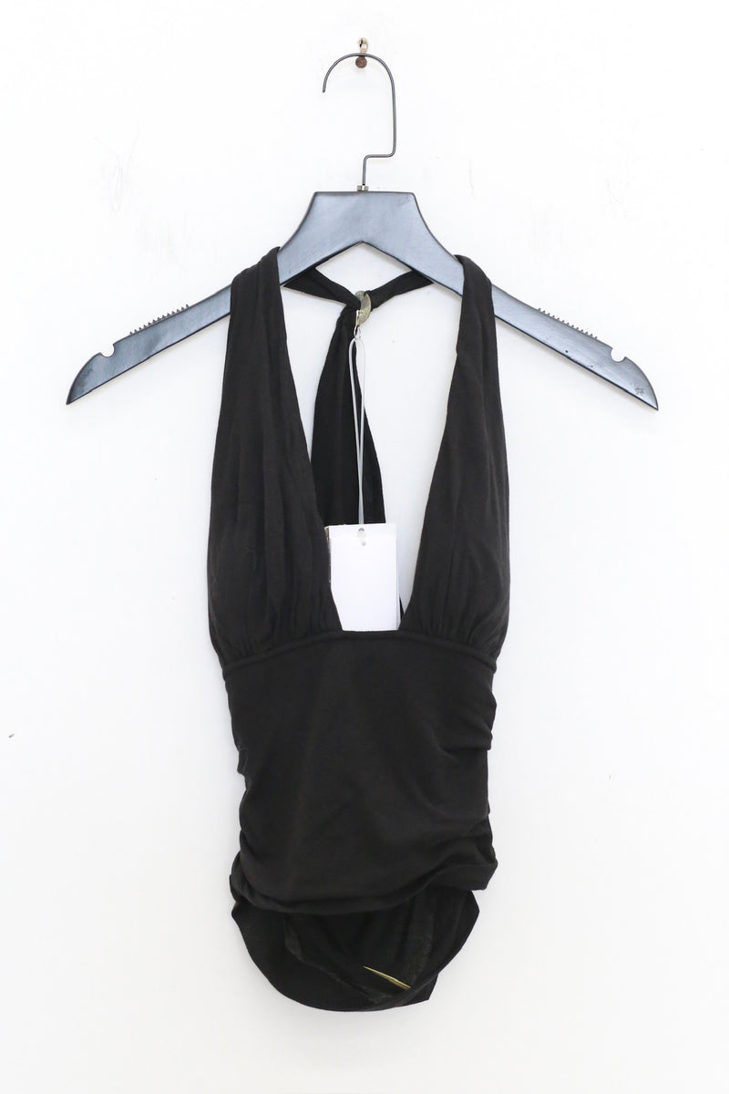RUI built 26 Early Spring Knot Halter Neck Top Vest RUI-S26WV01ONS-Ony
