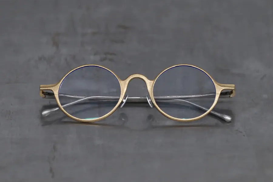 Rigards Gold Frame Clear Glasses RG0111CU