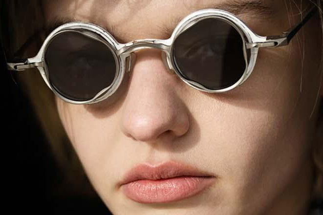 Rigards RG1912CU series titanium + copper double-layer sunglasses, cha