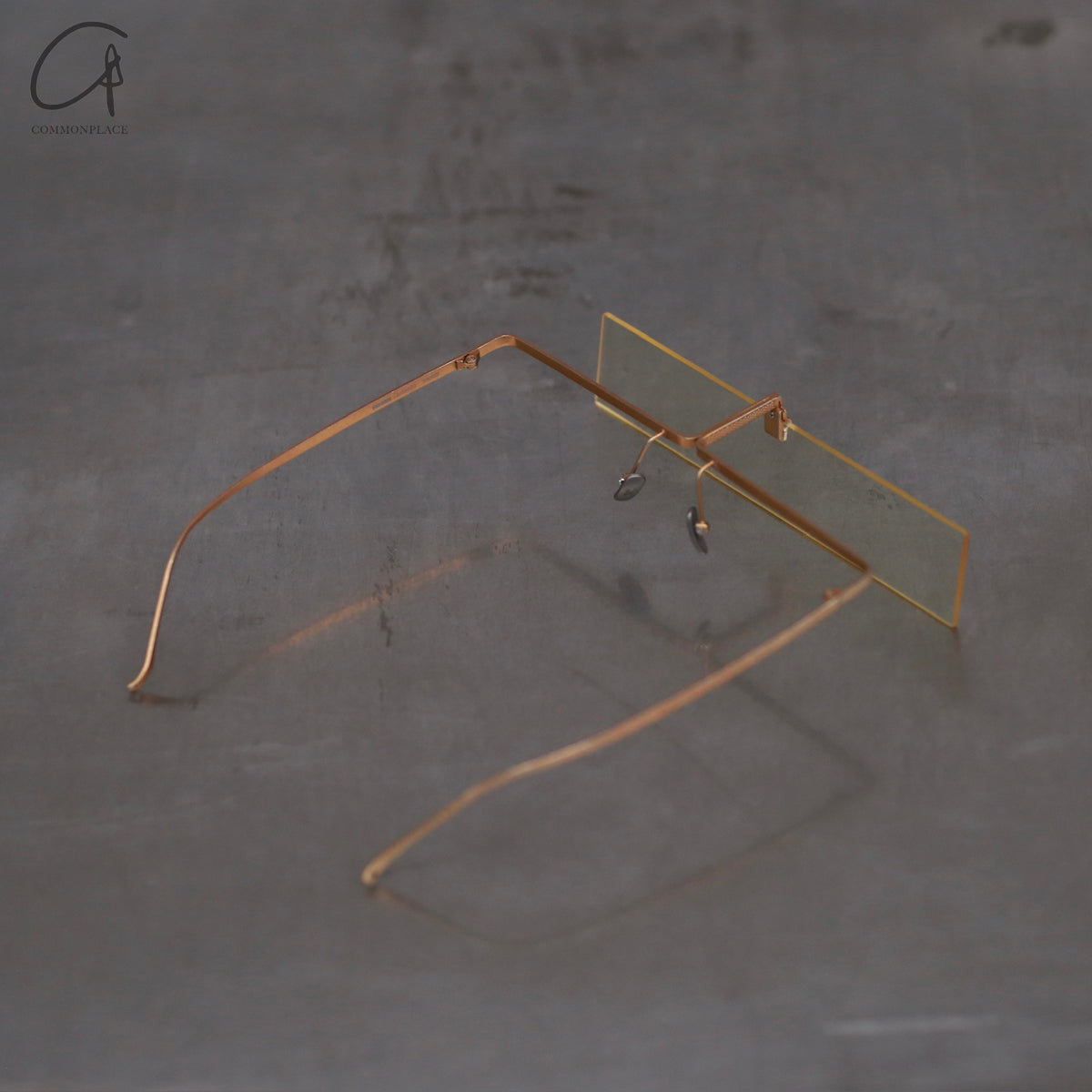 Rigards*UMA WANG RG00UW21 Series Rectangular Glasses RG-RG00UW21-GJTM