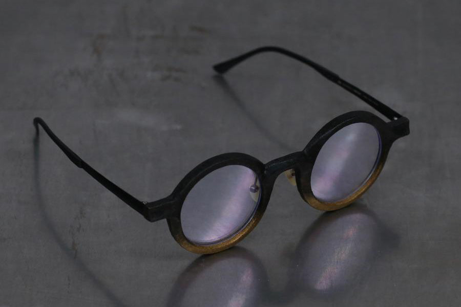 Rigards*ZIGGY CHEN Black×Gold Frame Transparent Glasses RG0161ZCLEII