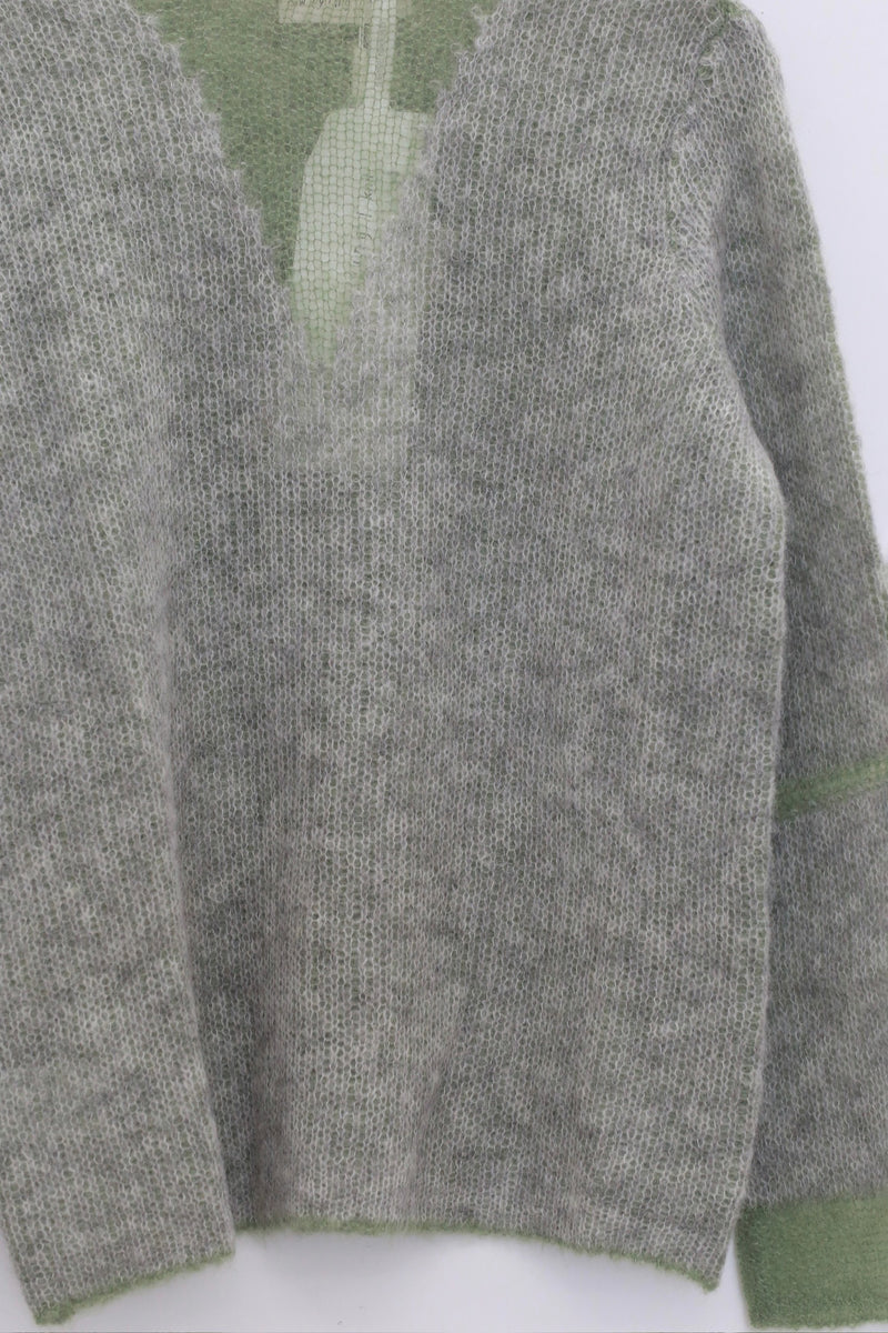 SWAYING Fall/Winter 2025 Double-sided Alpaca Wool Sweater SW-SW25AW1T1