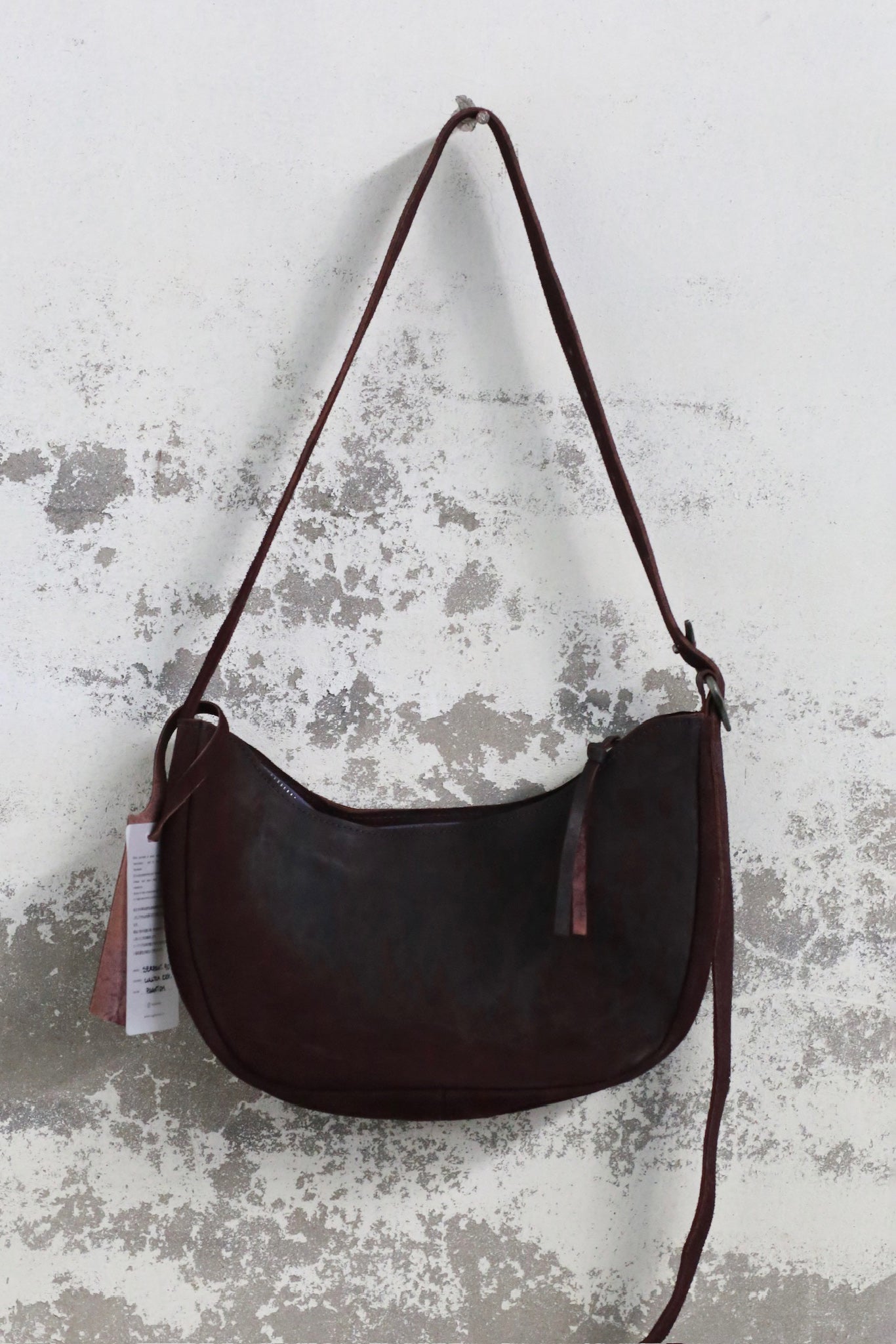 Tagliovivo Hand-dyed Suede Shoulder Bag, 90s Italian Style, TAG-SERPEN