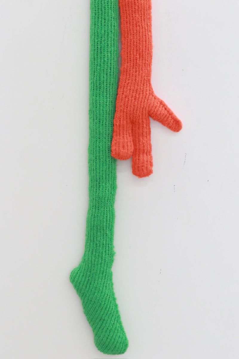 Walter van beirendonck Fall/Winter 2025 Alien Knitted Scarf WVB-9020-P