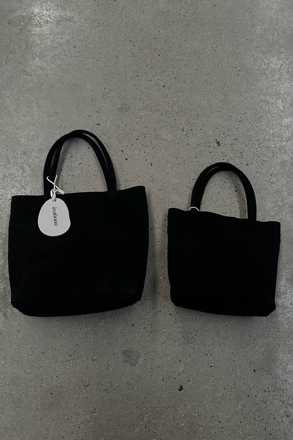 imibooo Water-dyed Pigskin Short Handle Dollybag OOO-IMB25SDL-MN-WCS-C