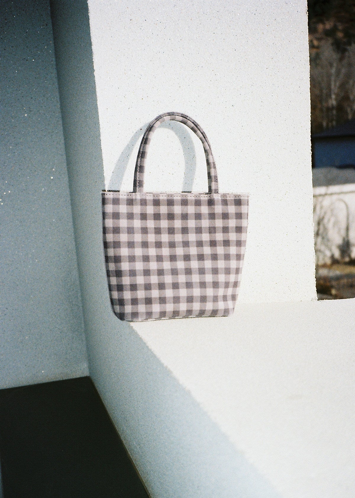 imibooo Water-dyed Pigskin Short Handle Square Bag OOO-IMB24SDL-CL-CP