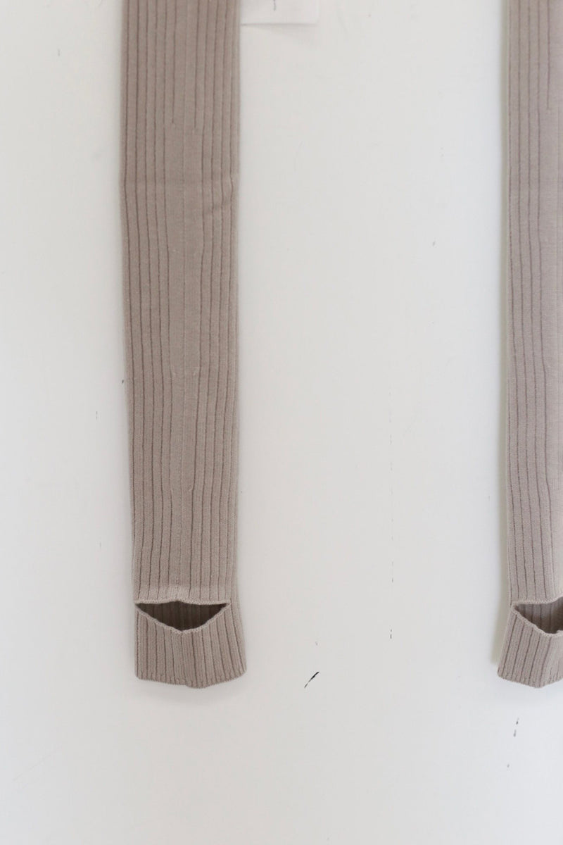 o cloche code 25 Fall/Winter Color Block Merino Wool Knitted Stockings