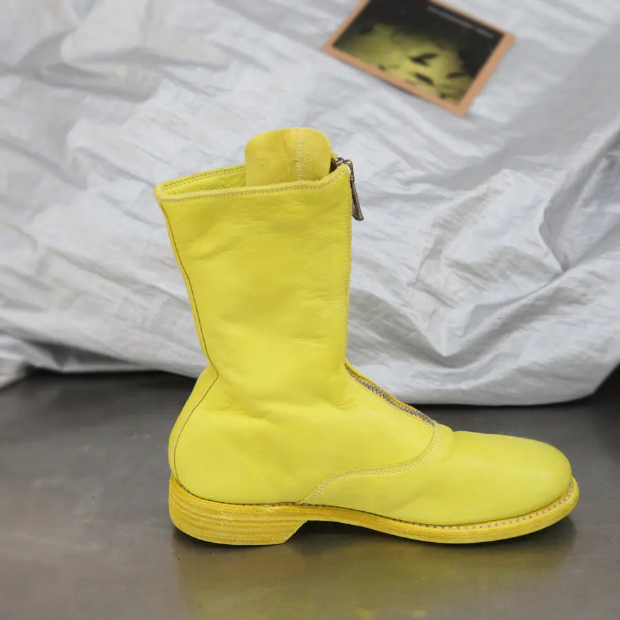 Guidi 310 soft horse skin, Front Zip combat boots