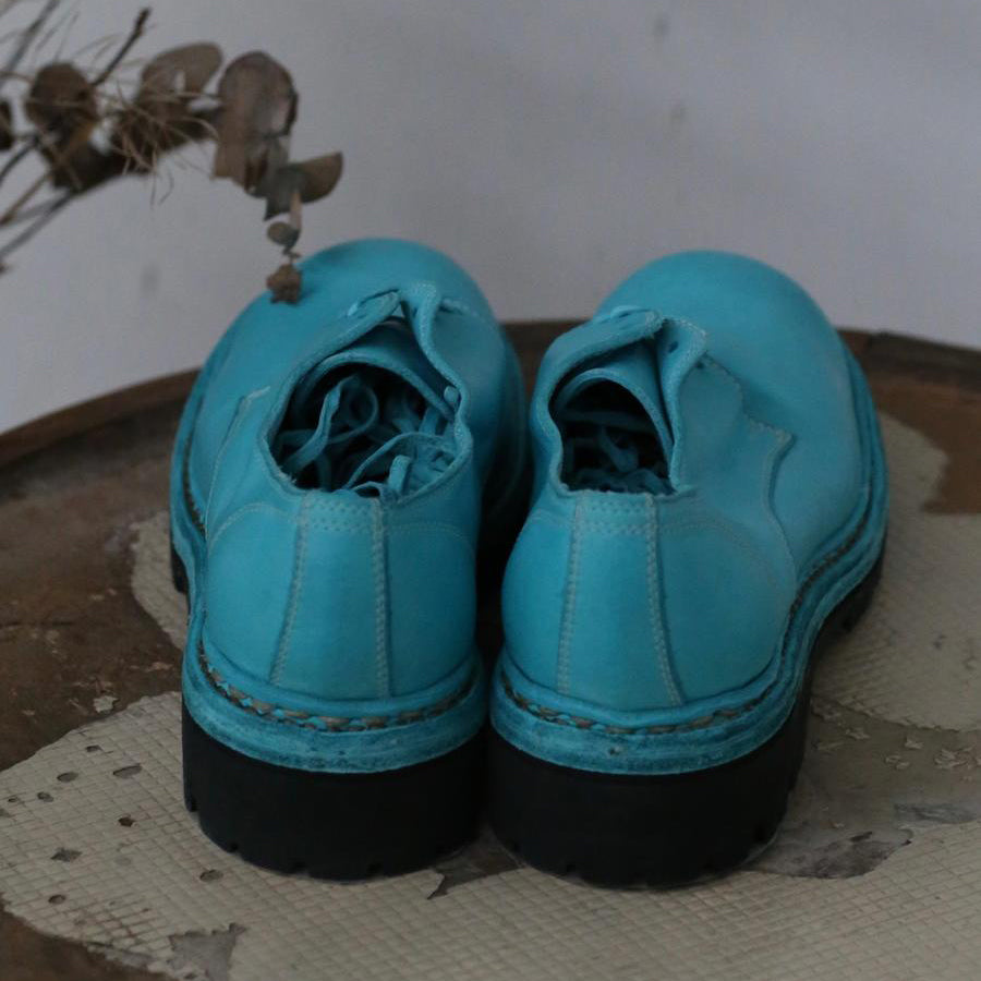 Guidi soft horse leather classic derby shoes 792V-N Italian handmade G