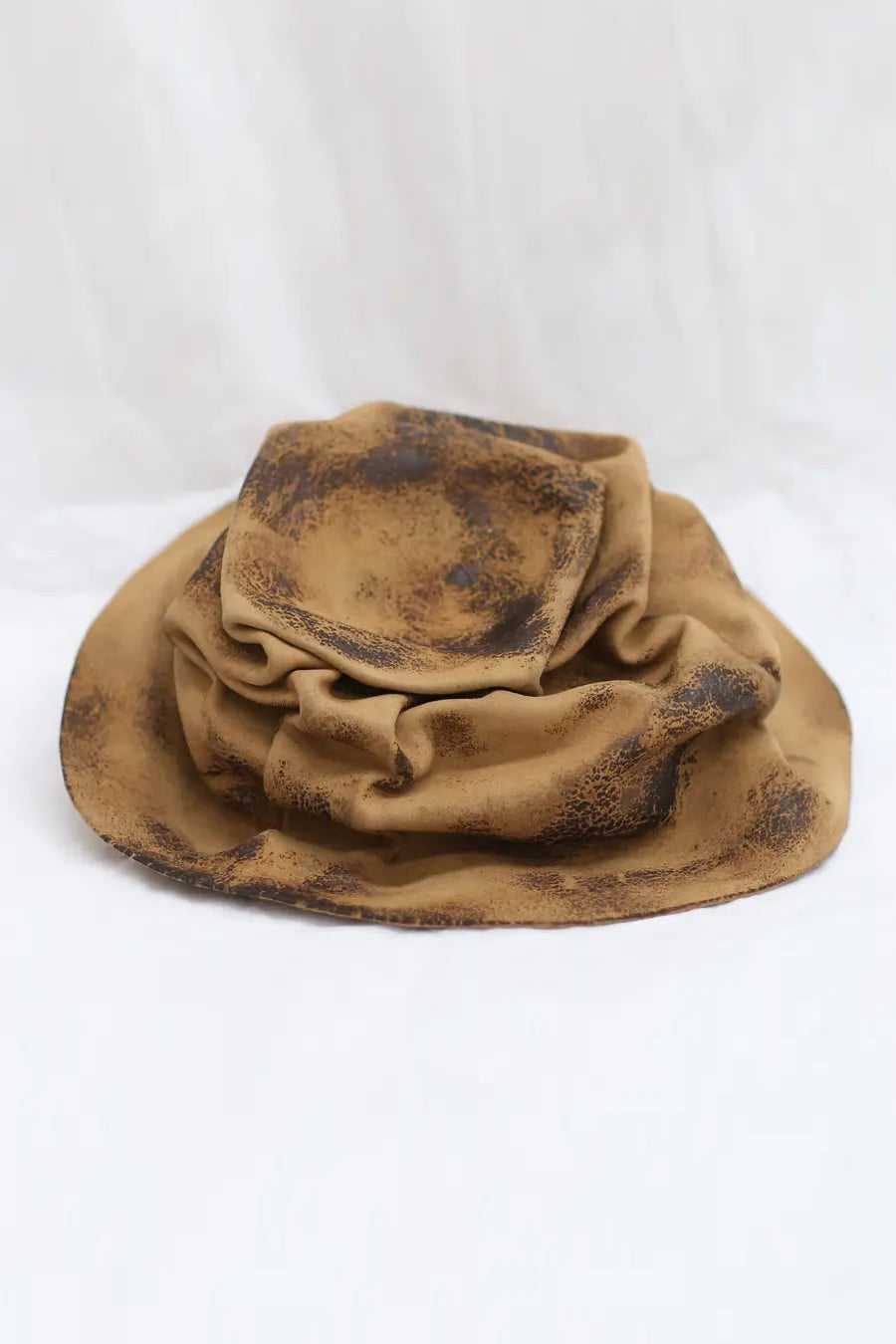 Horisaki Hard Burn Finish Moldable Shape Cap RHPK006 CAMEL HB Camel