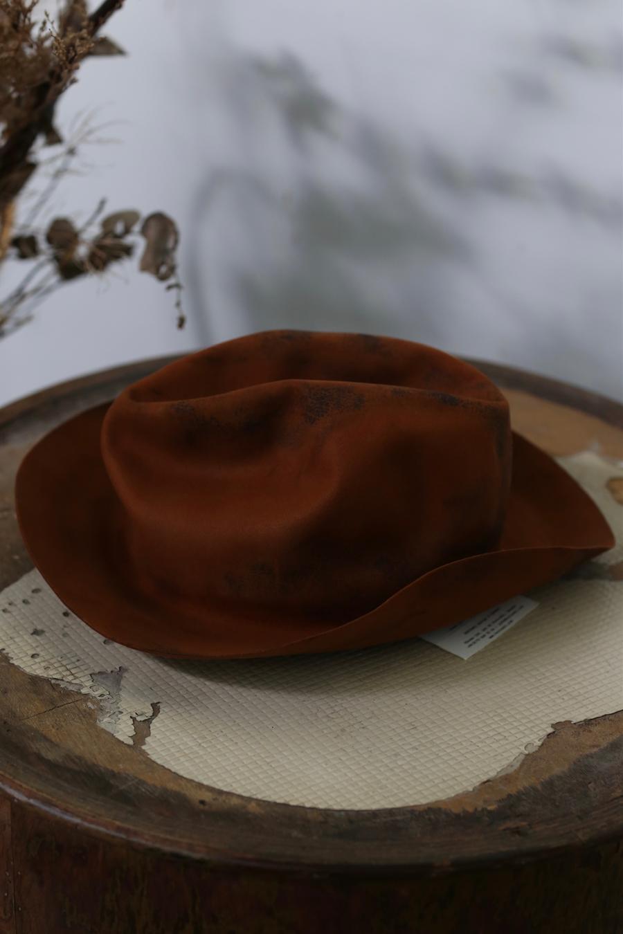 Horisaki can reshape multifunctional wide -brimmed hats BHSTR007 RUST
