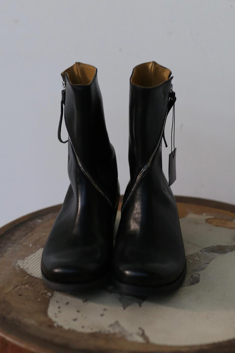 M.A+ Cuban -style follow -up and spiral zipper high boots SW6G3Z CU 1,