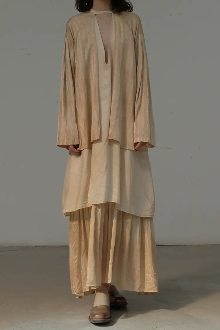 MUTEDANCE Layered Silk Dress MD20FW20