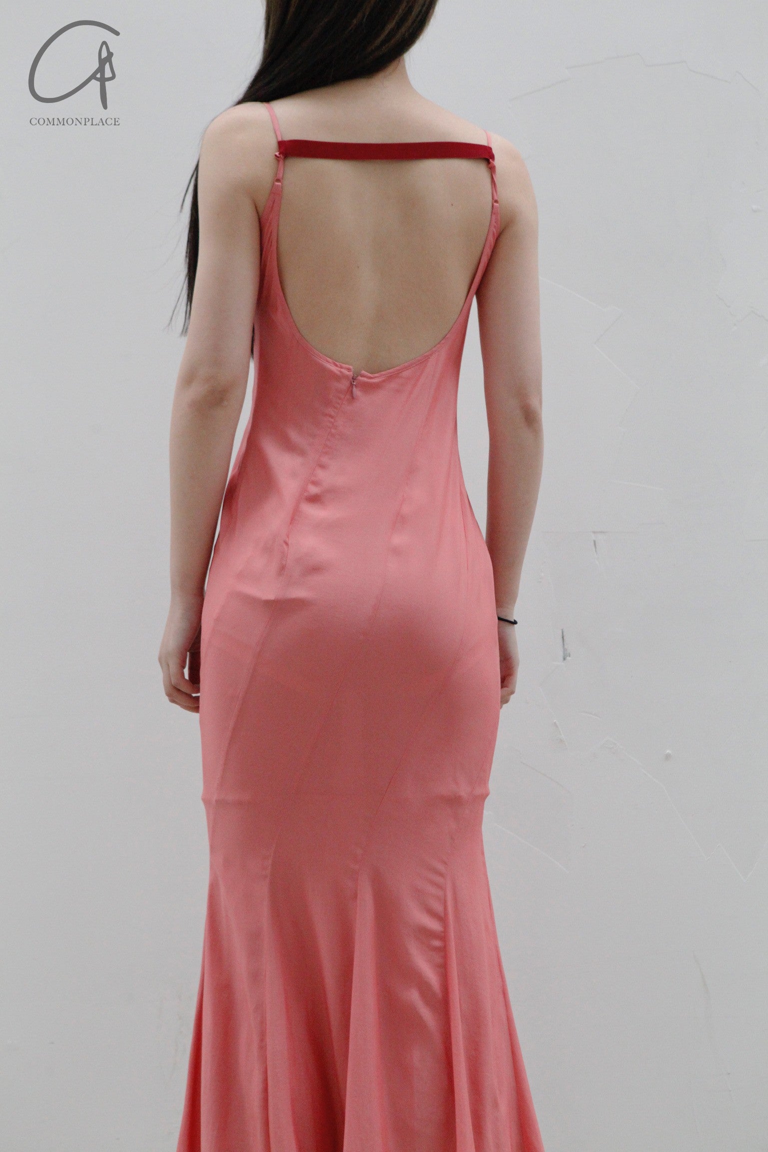 OUDE WAAG Mermaid Slip Dress OW-23SS-DS01 Light Pink