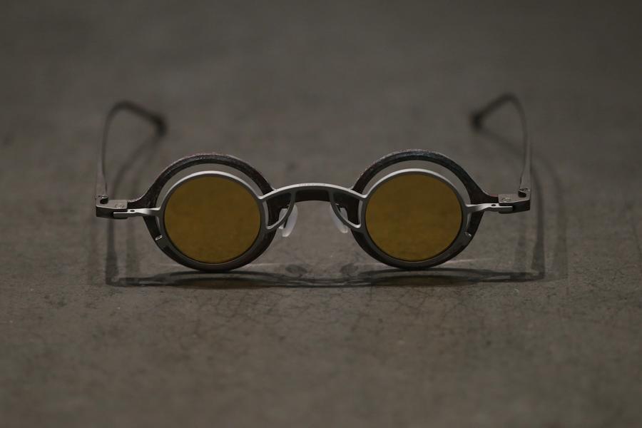 Rigards cement copper green box yellow transparent glasses RG1911CU