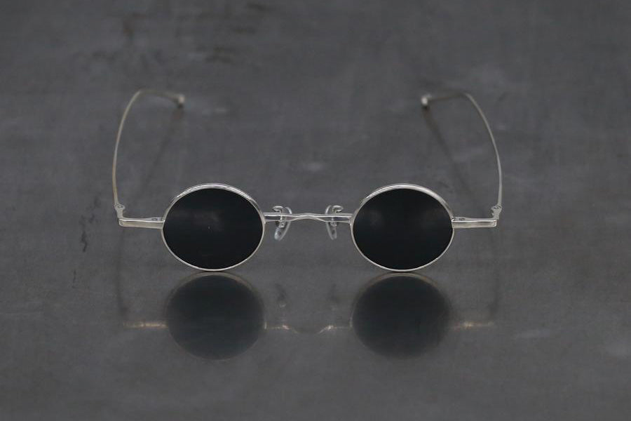 Rigards sterling silver high degree handmade glasses ultra-thin frame