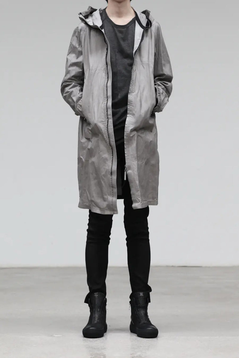 isaac sellam calfskin leather jacket NEOPHYTE-LIGHT-ALU