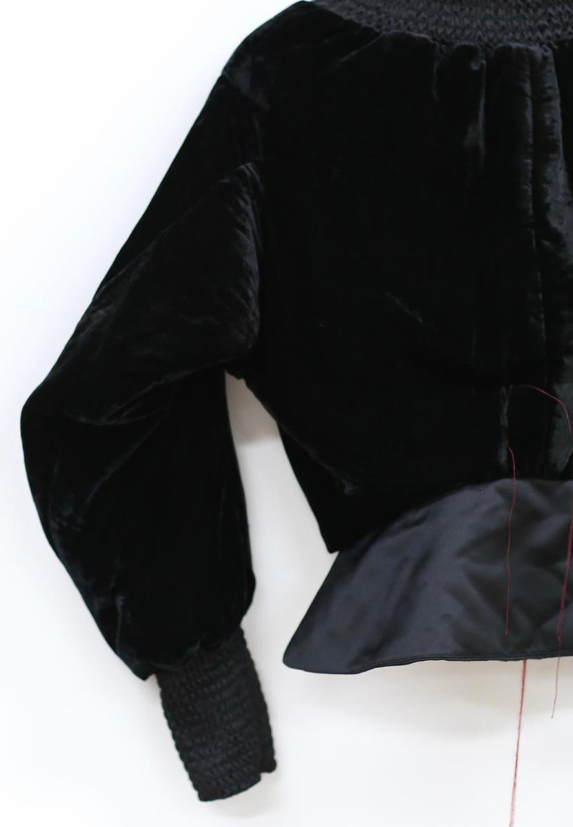 pengtai velvet filled NEO baseball uniform PTW22H03-4 Black PTW22H03